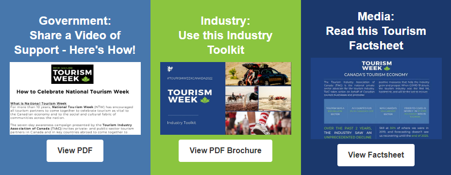 Tourism Week 2022 – May 29-June 4 – Tourism Strong